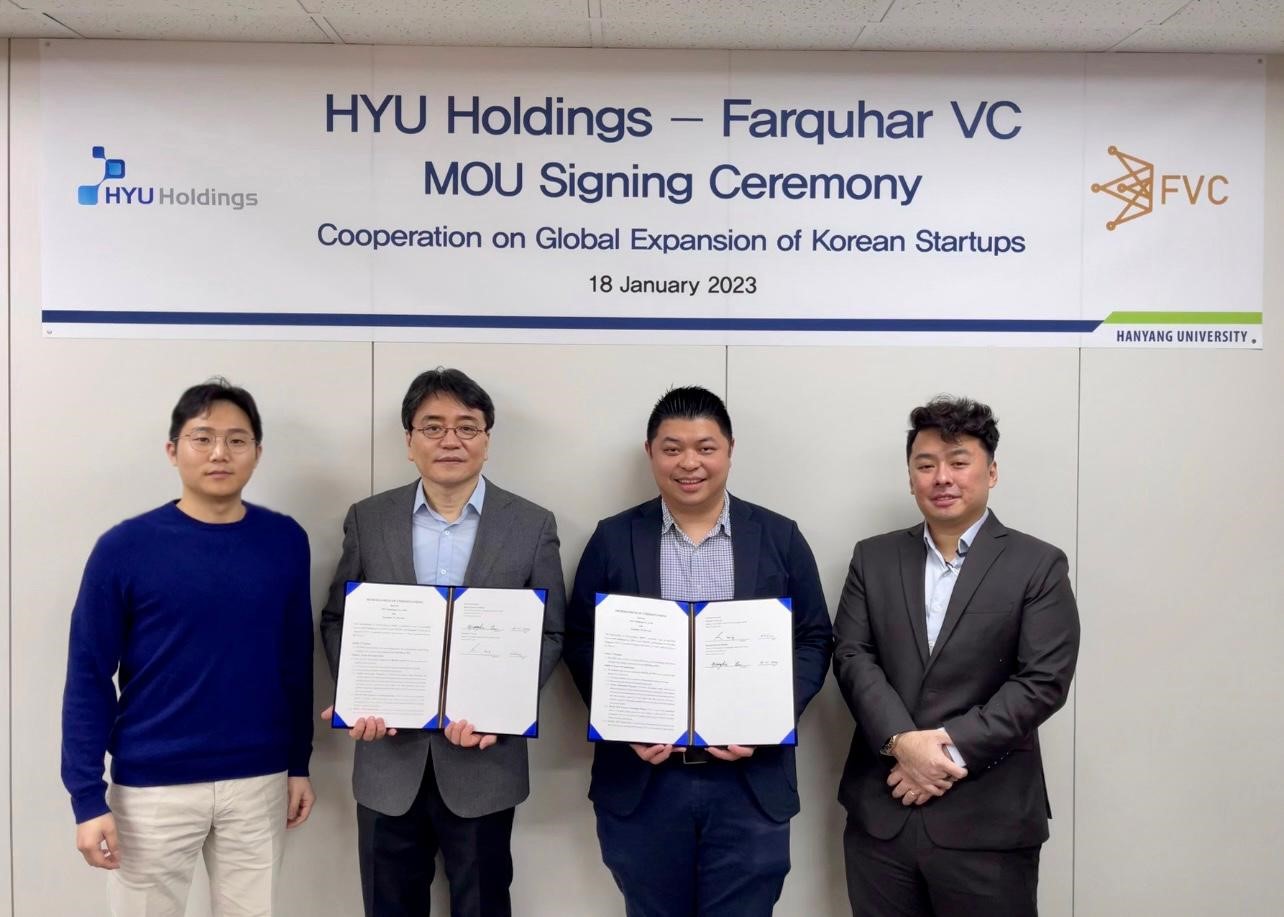 South Korea's HYU partners Singapore's Farquhar VC for global expansion ...