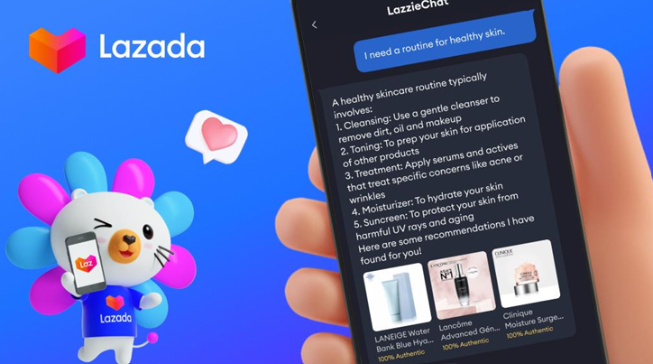 Lazada unveils eCommerce AI Chatbot LazzieChat in Southest Asia - TNGlobal