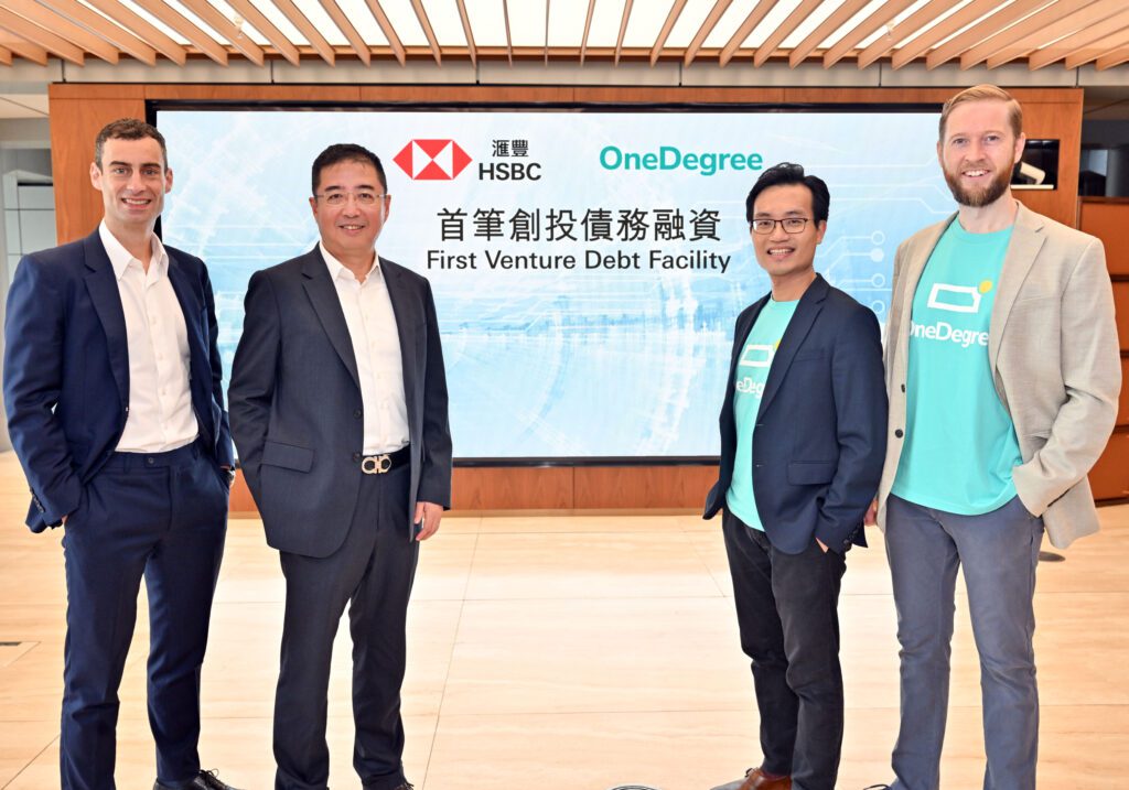 Hong Kong's OneDegree receives venture debt financing from HSBC - TNGlobal