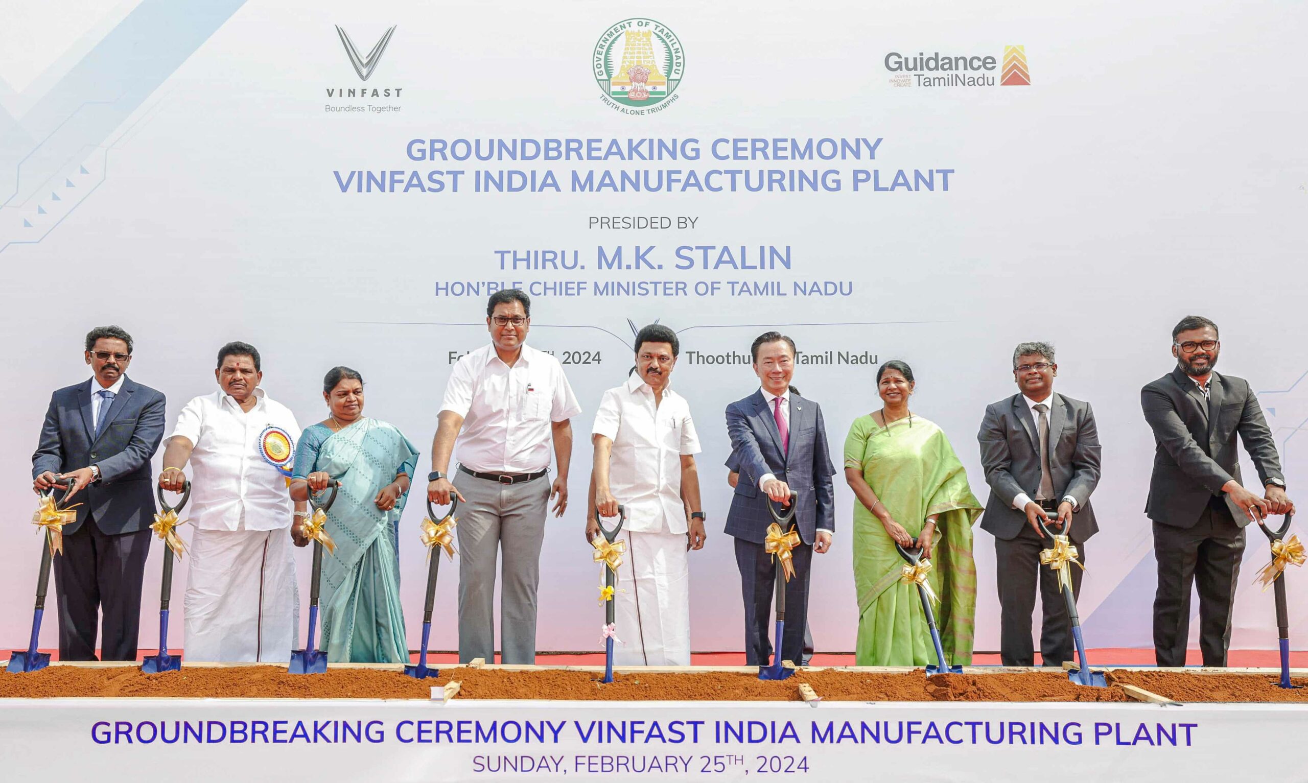 Vietnam's VinFast officially breaks ground on integrated EV facility in ...