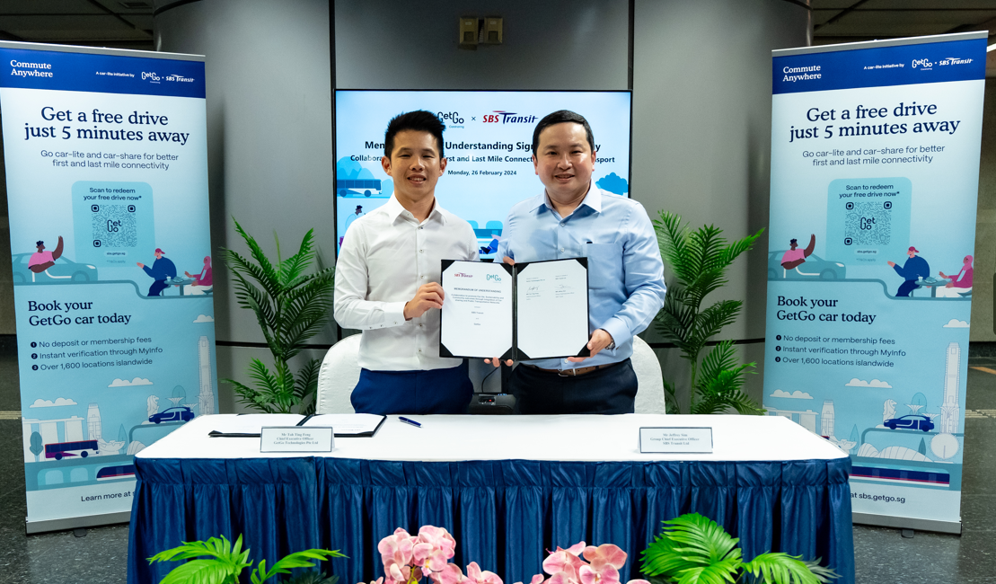 GetGo, SBS Transit team up to advance sustainable mobility in Singapore ...