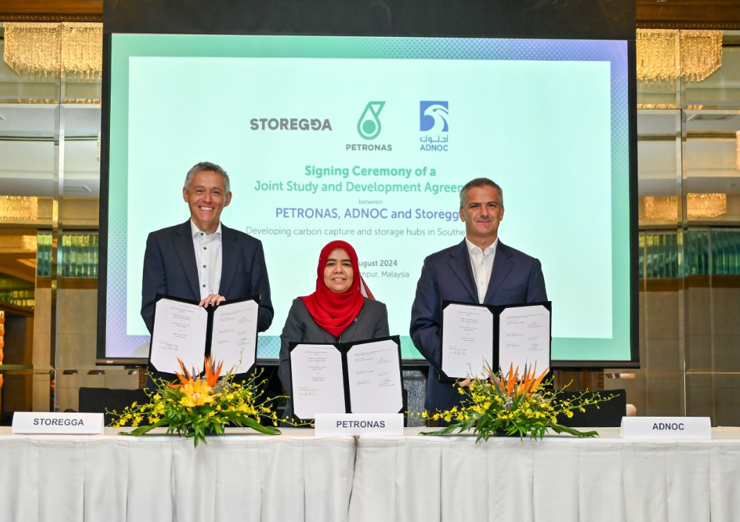 Petronas, ADNOC and Storegga to collaborate on offshore carbon capture ...