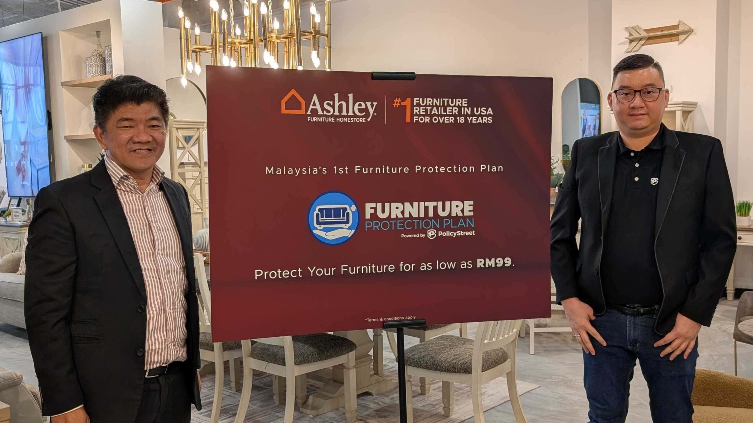 PolicyStreet launches protection plan with Ashley Furniture HomeStore ...