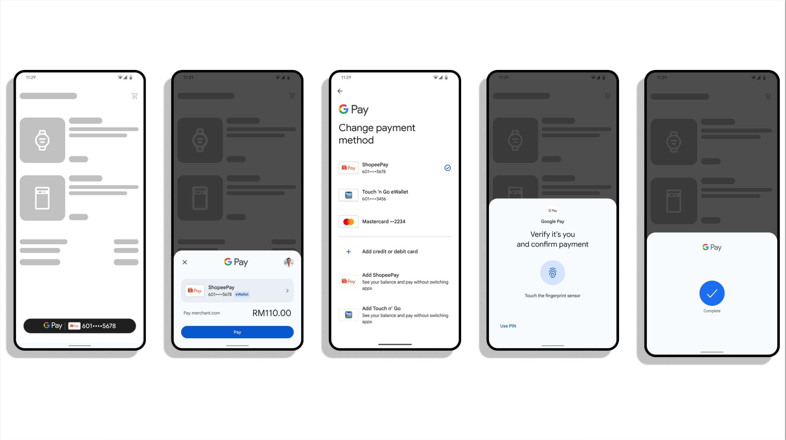 Google Pay rolls out integration of eWallets – ShopeePay and TNG ...
