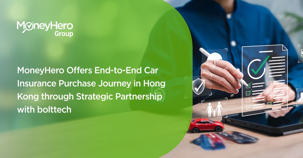 NASDAQ-listed MoneyHero offers end-to-end car insurance purchase journey in Hong Kong through ...