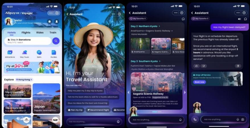 Ant International launches built-in end-to-end AI travel companion for ...