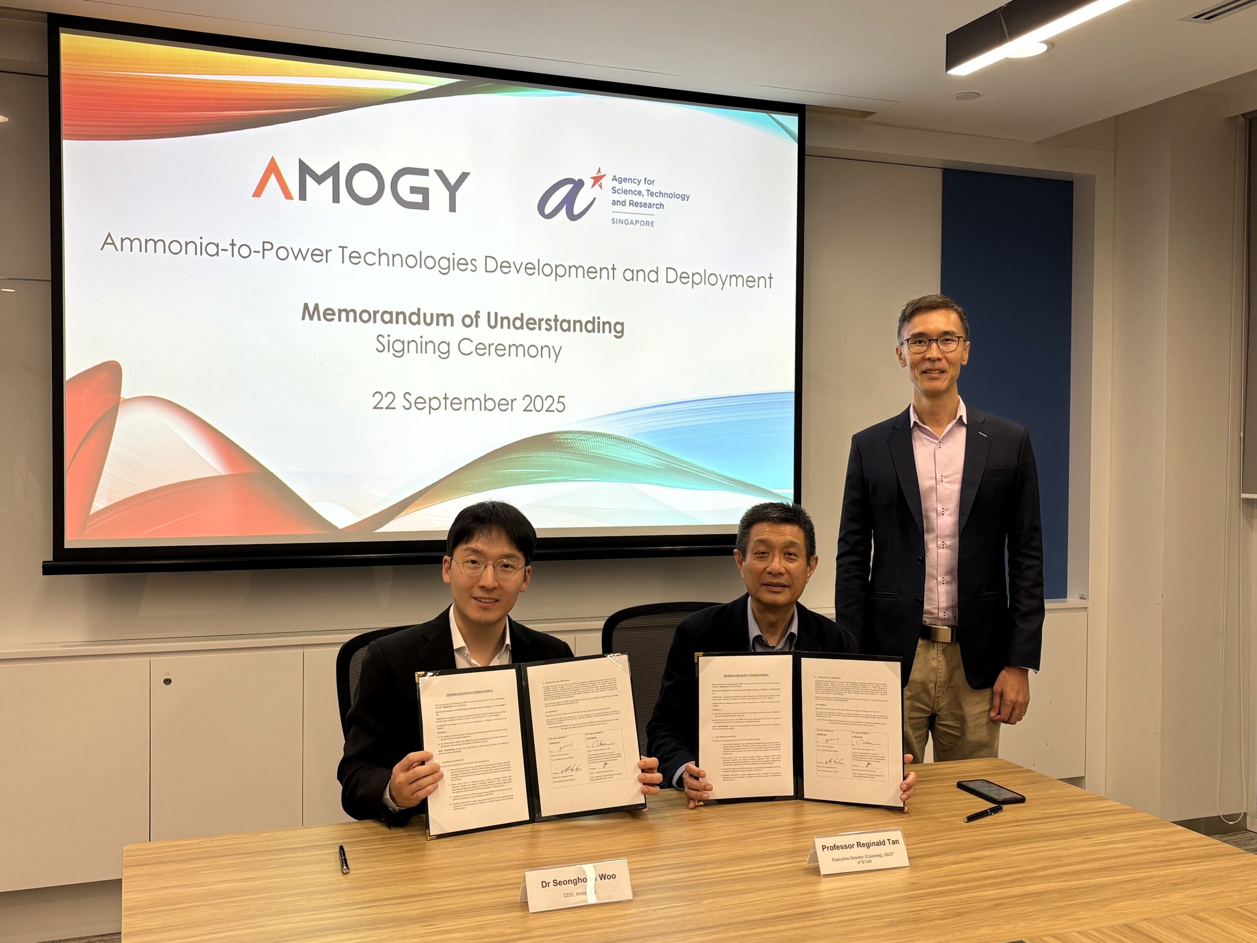 Amogy and A*STAR partner to accelerate ammonia-powered solutions for ...