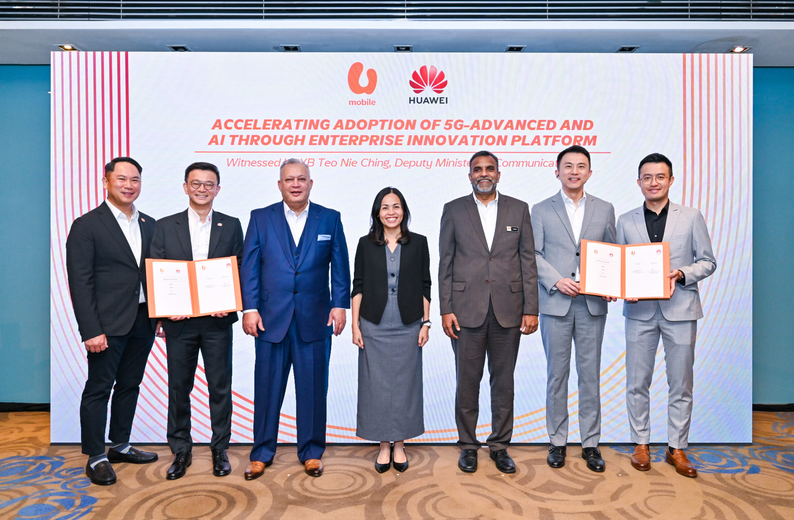 U Mobile partners Huawei Malaysia to accelerate 5G-A, AI adoption ...