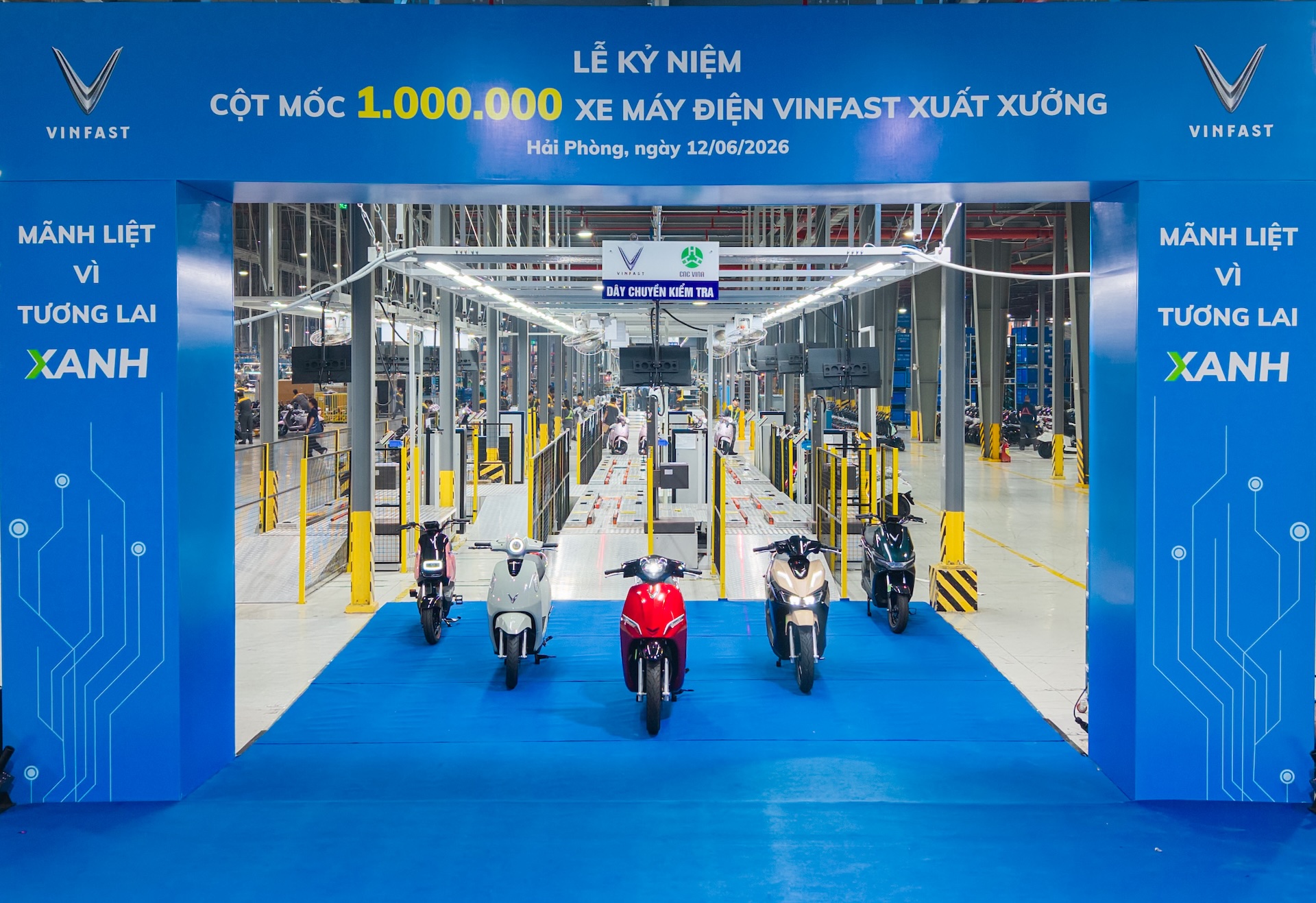 Vietnam's VinFast rolls off its one millionth electric motorcycle after ...